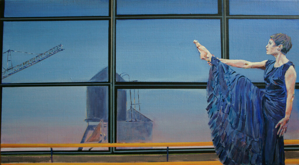 Peter Sherman ställer ut målningar och grafik » Gösta Werner Museet