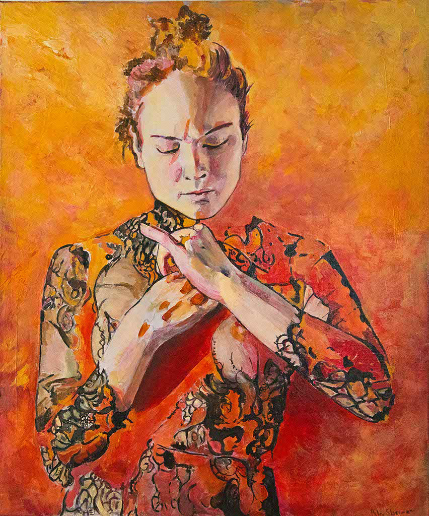 Peter Sherman ställer ut målningar och grafik » Gösta Werner Museet